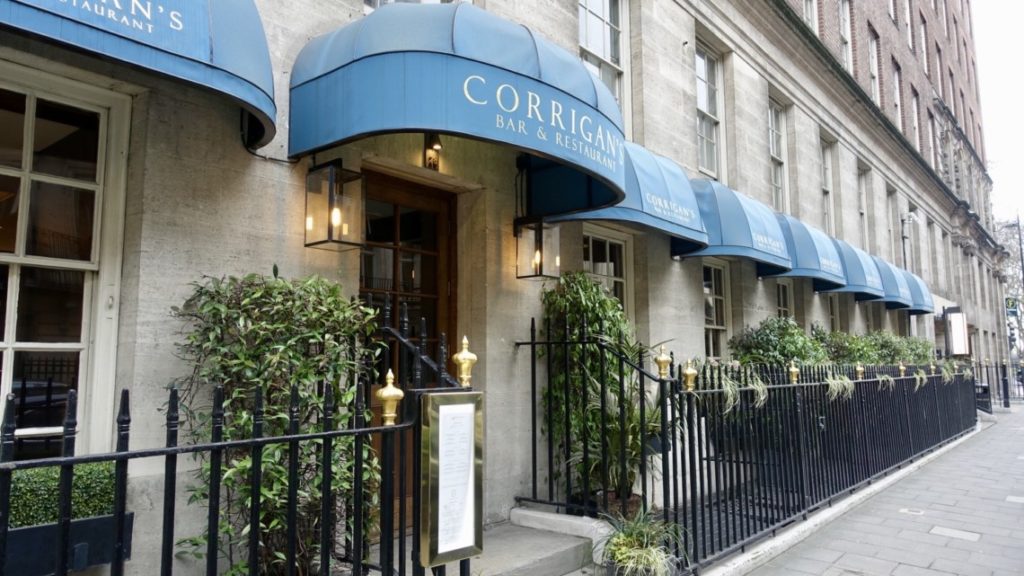 Major Foodie Review – Corrigan’s (Mayfair)