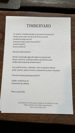 Timberyard (Edinburgh) - Major Foodie